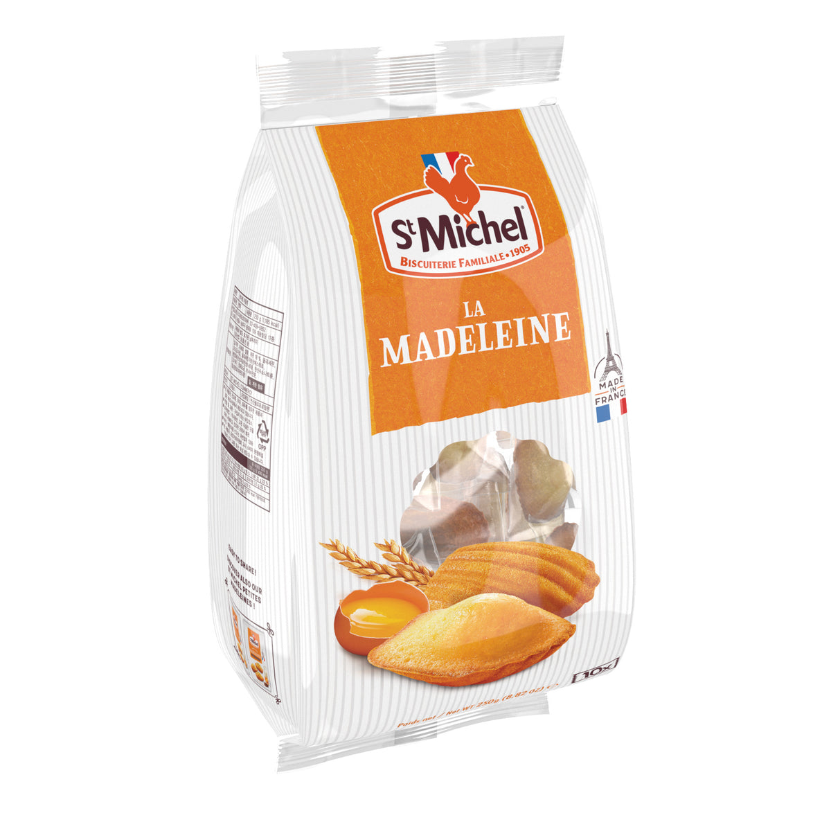 St Michel 10 Madeleines French Sponge Cakes 250g – Mighty Foods