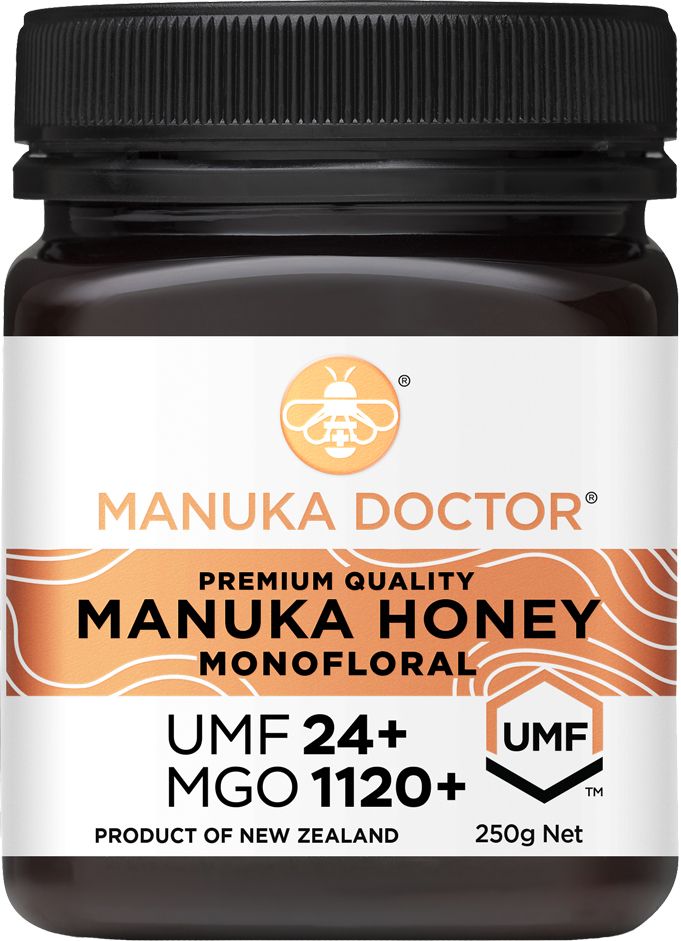 Manuka Doctor UMF 24+ Manuka Honey Monofloral 250G – Mighty Foods