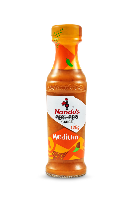 Nando's Peri-Peri Medium Sauce 125gm – Mighty Foods